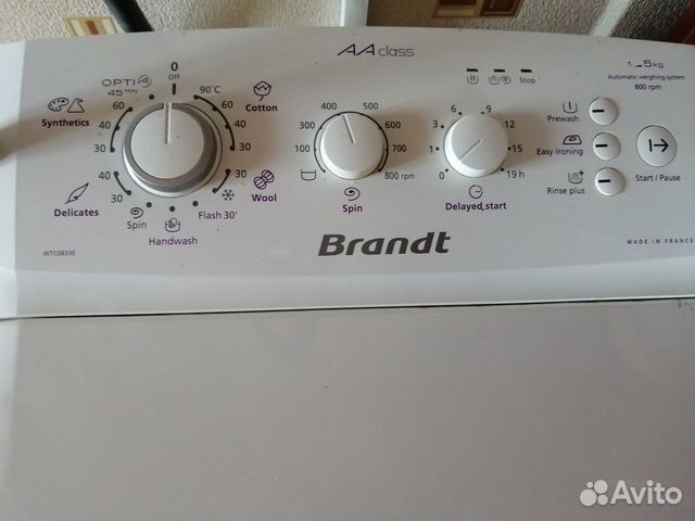Запчасти для стиральной машины Brandt WTC 0833 E купить в Москве ...