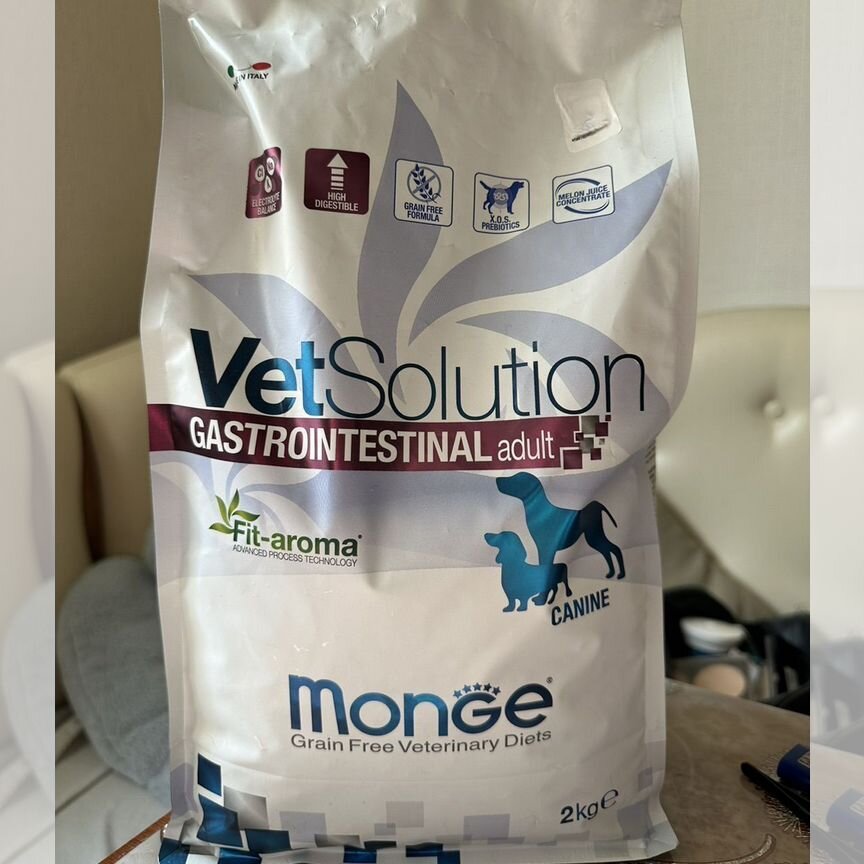 Корм для собак monge gastrointestinal