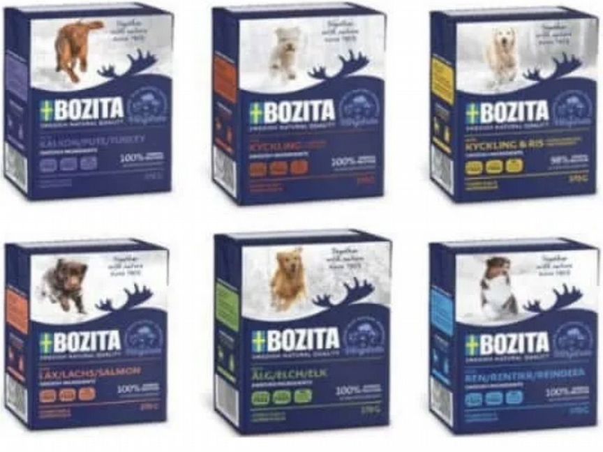 Bozita влажный корм для собак 370 гр