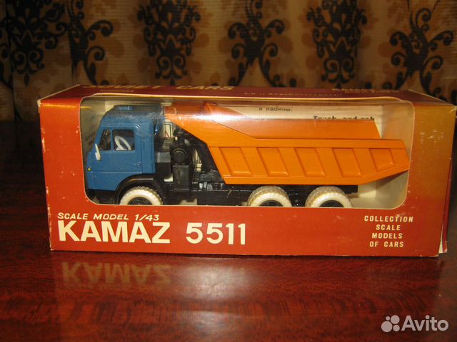Камаз 5511,1:43,в оригинальной коробке, СССР 80е г купить в Новосибирске | Хобби и отдых | Авито