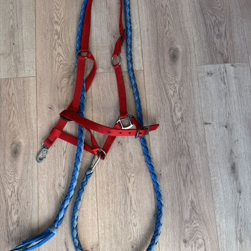 Недоуздок для лошади Full с чомбуром