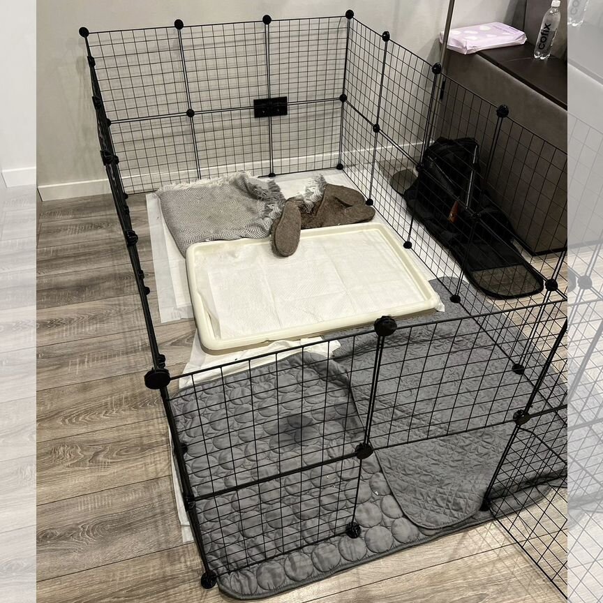 Вольер для собак 36 секций (включая 2 двери)