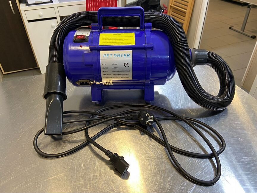 Компрессор для сушки шерсти животных Pet Dryer LT