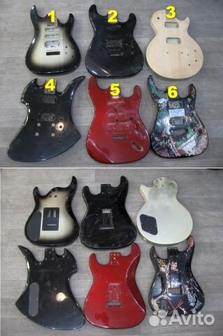 Корпус дека для электрогитары (японцы) купить в Москве | Хобби и отдых ...