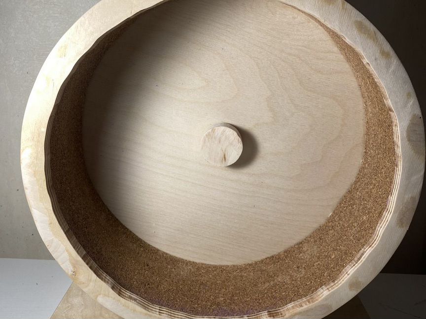 Колесо для грызунов деревянное