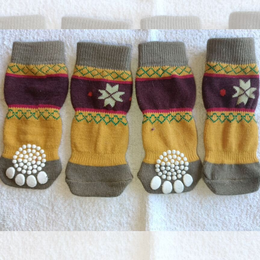 Носочки для собак мелких и средних пород новые