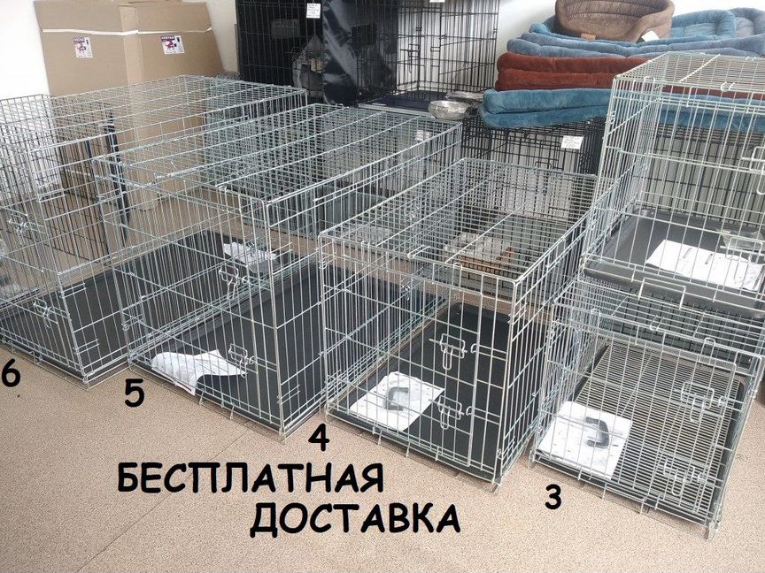 Клетки для собак оцинкованные