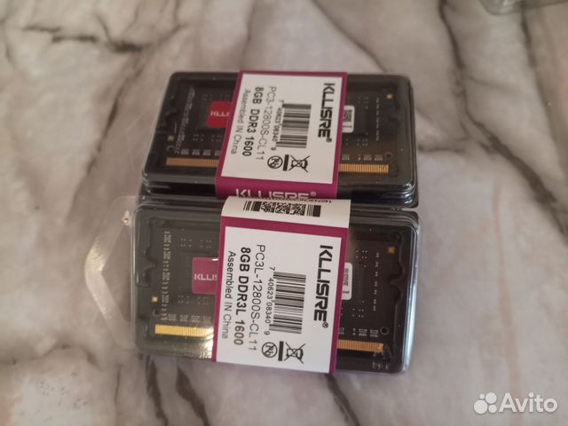 Оперативная память Ddr3 Ddr3l 8gb для ноутбука купить в Калининграде