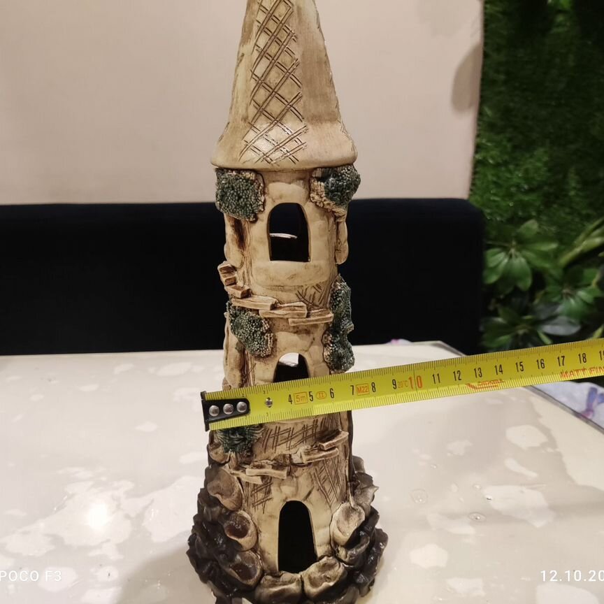 Грот башня для аквариума