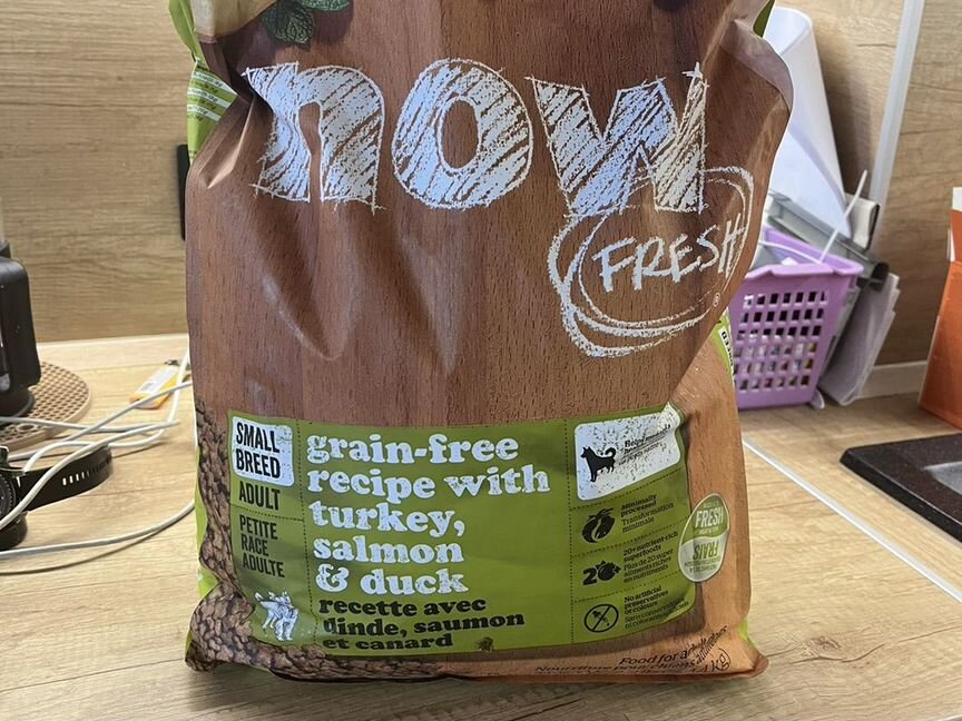 Корм для собак now fresh