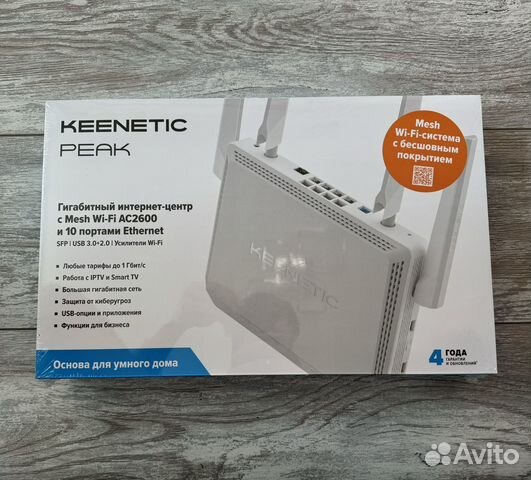 Keenetic peak kn 2710, новый, на гарантии купить в Москве с доставкой ...
