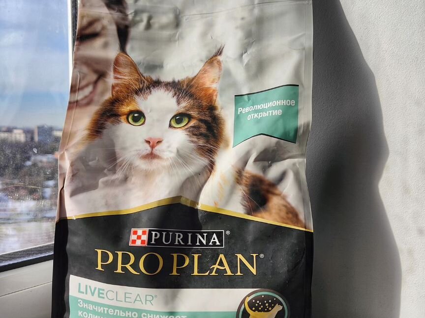 Корм для кошек live clear PRO plan