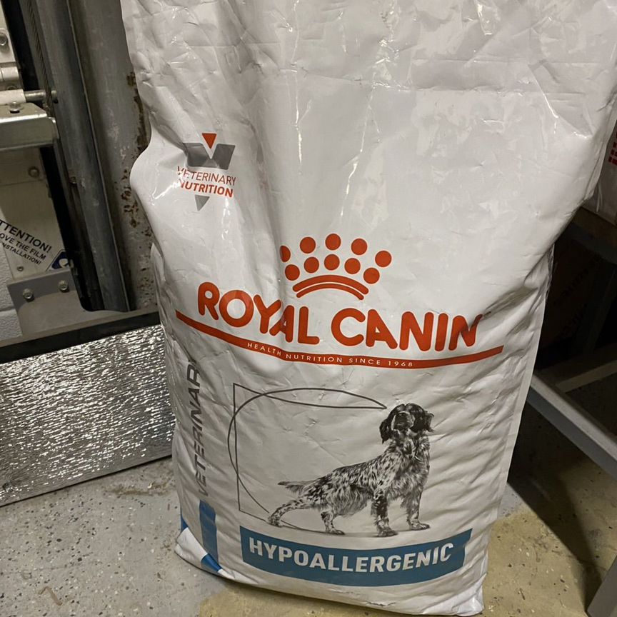 Корм для собак royal canin hypoallergenic 14кг