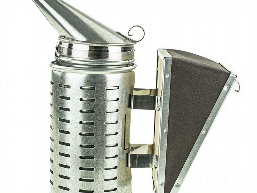 Дымарь пчеловода H280 D100 (оц.,стакан, меха дерма