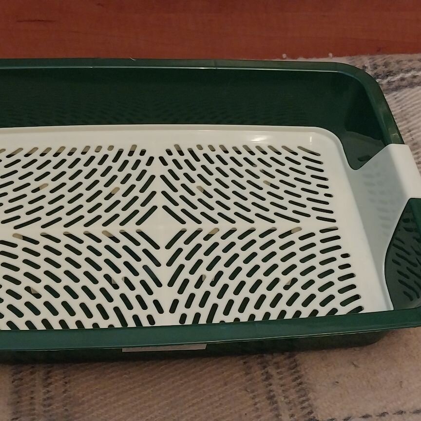 Лотки для кошек с сеткой и мисочки для кормления