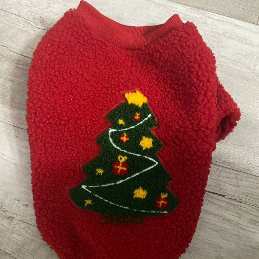 Новогодняя одежда для собак