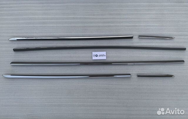 Комплект молдингов хрома на двери Mercedes S W222 купить в Москве ...