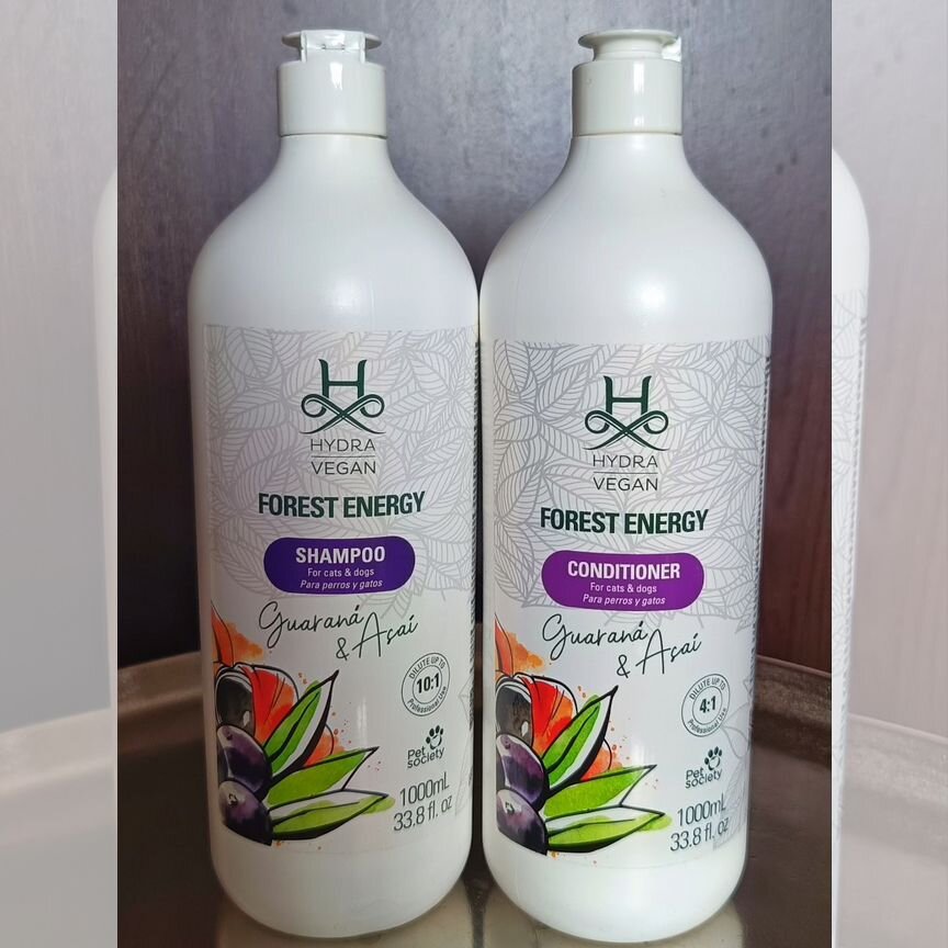 Шампунь, кондиционер для собак Hydra vegan forest