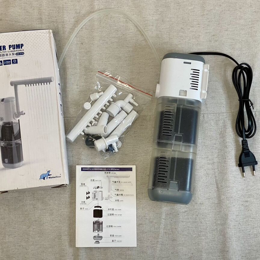 Фильтр для аквариума новый