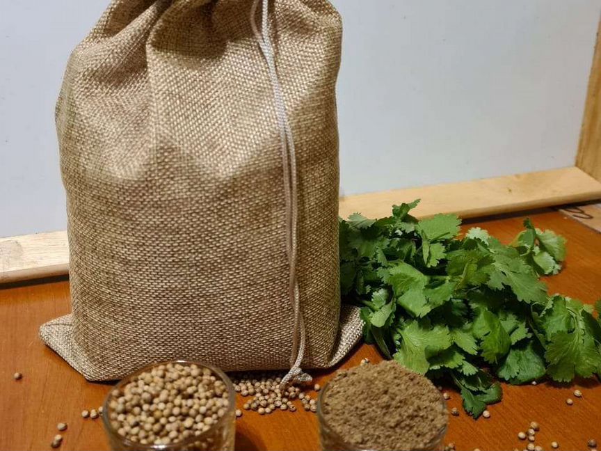 Отходы кориандра на корм