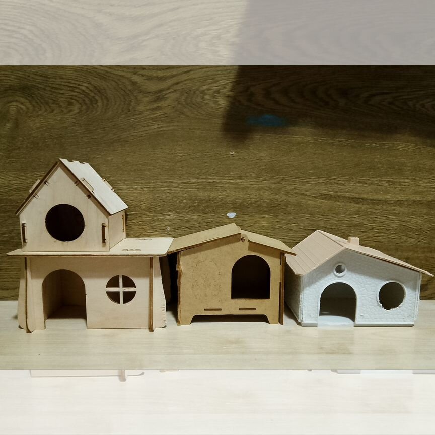 Домики и мисочки для грызунов