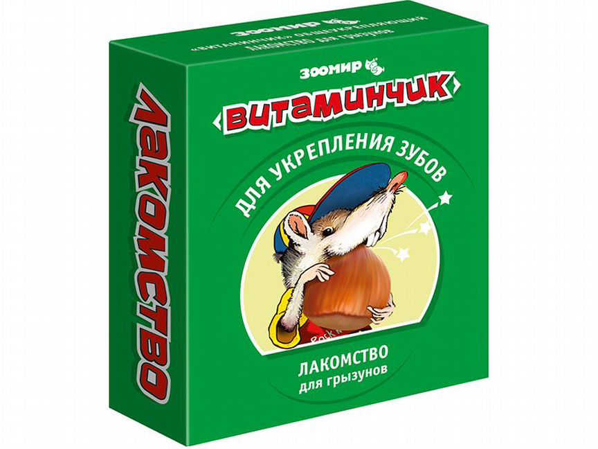 Витамины зоомир д/гр Витаминчик д/укрепления зубов