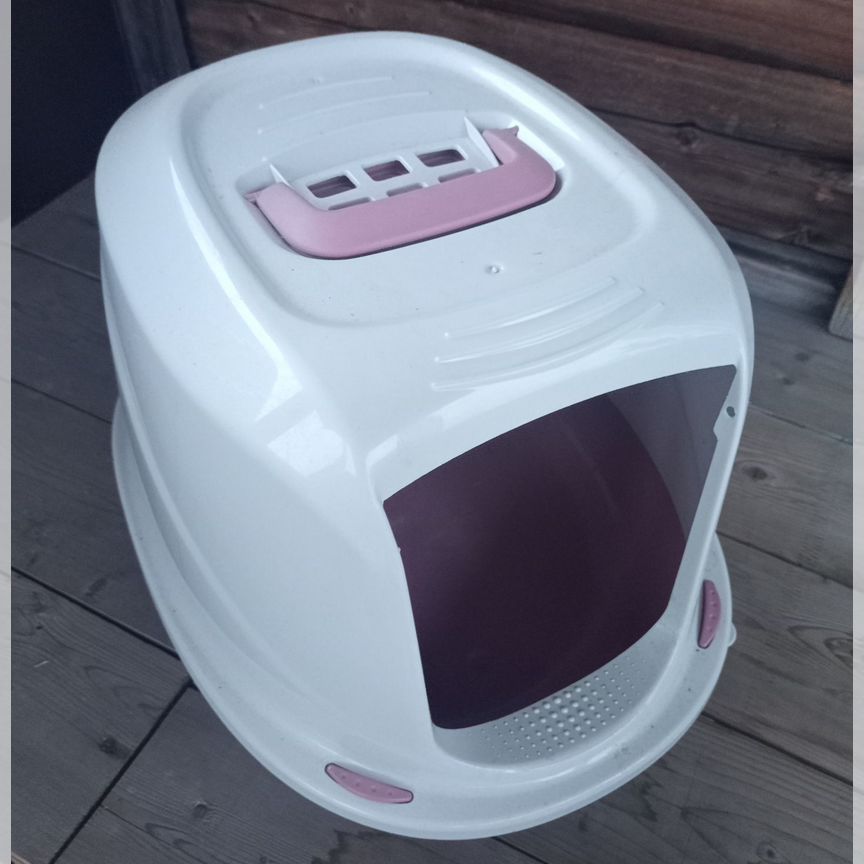 Туалет домик для кошек