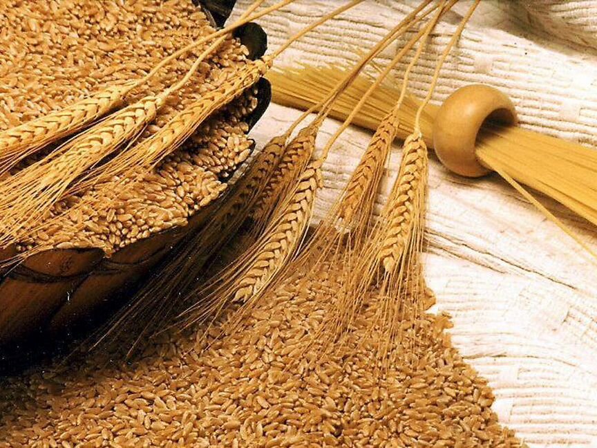 Пшеница, дробленая пшеница, зерносмесь