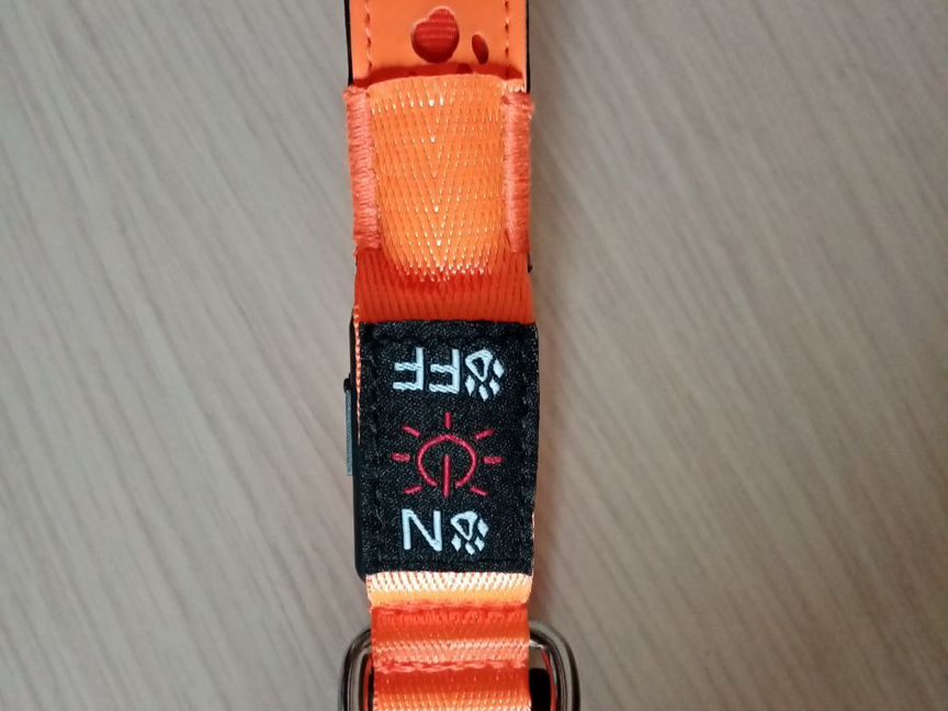 Светящийся ошейник для собак с usb подзарядкой