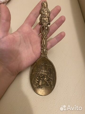 Коллекционная ложка из олова купить в Москве | Хобби и отдых | Авито