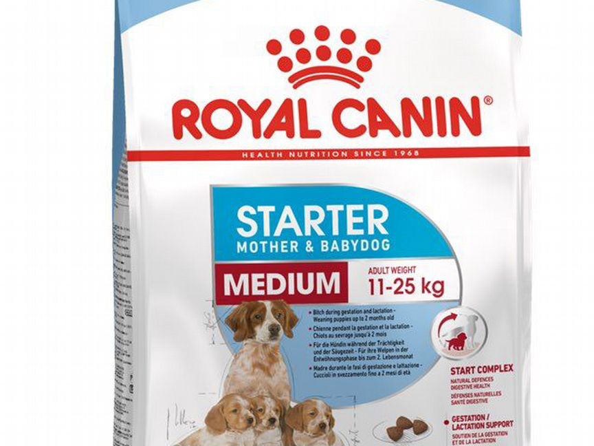 Royal canin Стартер для собак средних пород
