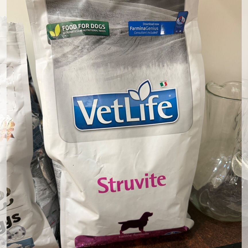 Сухой корм для собак struvite