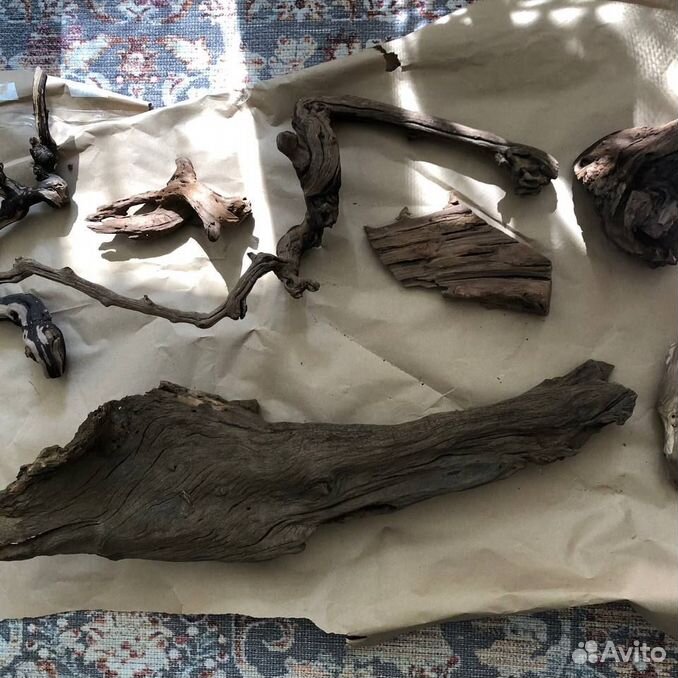 Коряги для аквариума в ассортименте