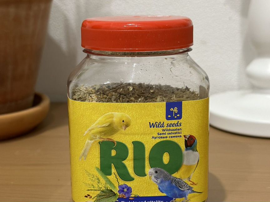 Луговые семена RIO (240 г), корм для птиц