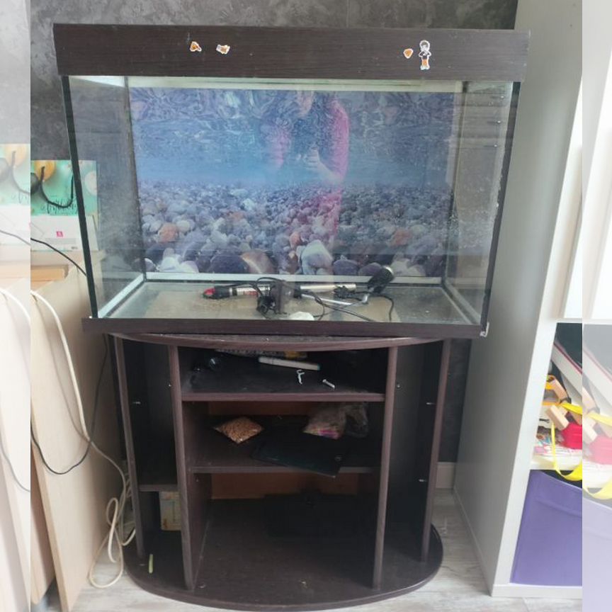 Аквариум с тумбой 150л