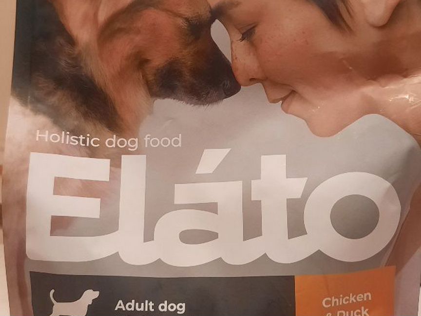 Корм для собак Elato Элато 2 кг с курицей и уткой
