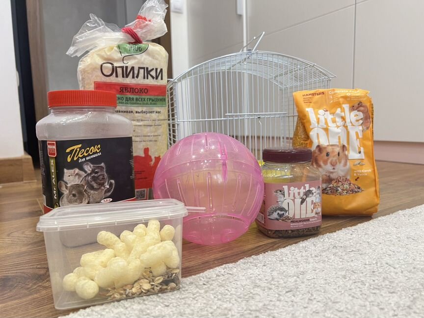 Продам набором, все для джунгарика