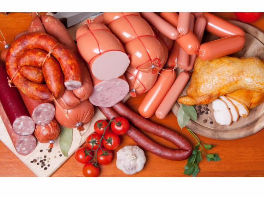 Колбаса на корм для животных