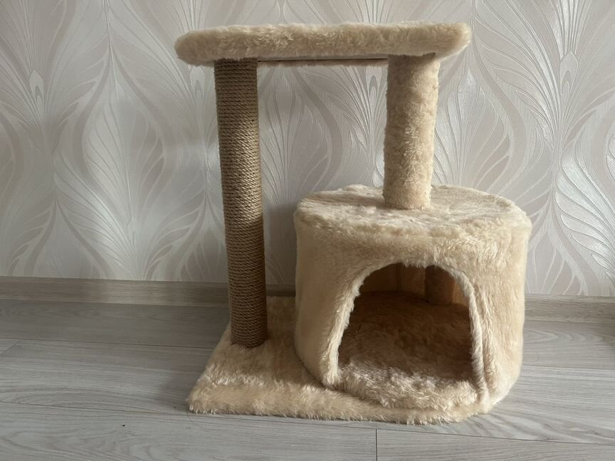 Когтеточка домик для кошки