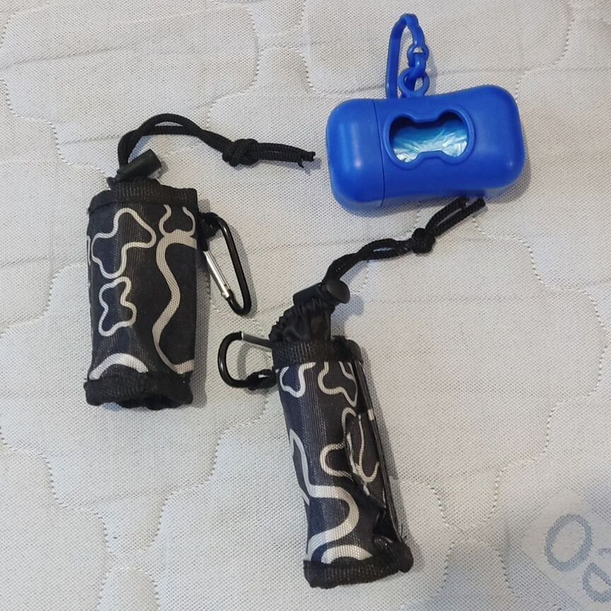 Бокс сумочка для уборки после выгула собак