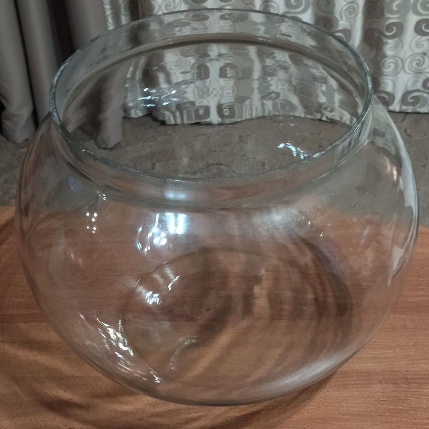 Аквариум круглый 17л