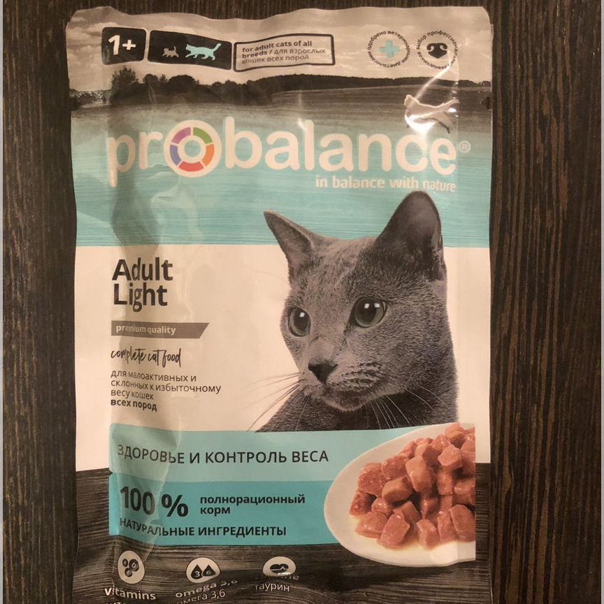 Влажный корм для кошек Probalance