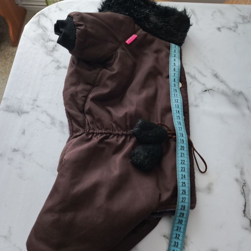 Зимний комбинезон на маленькую собачку