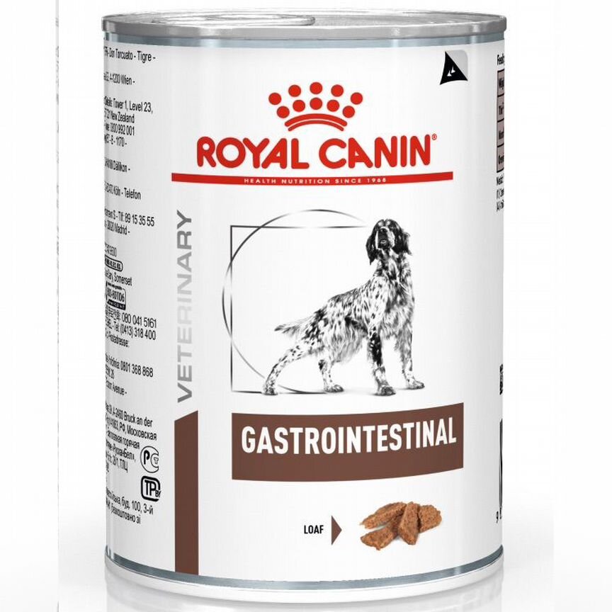 Корм для собак royal canin Gastrointestinal 400 г