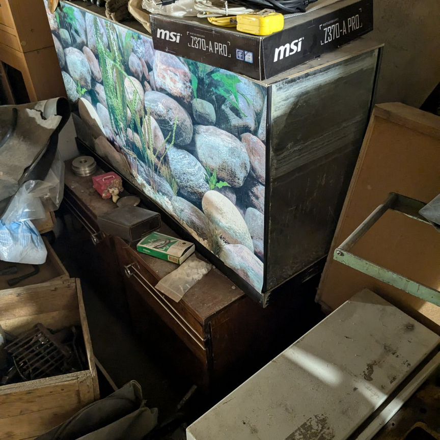 Аквариум 156л   тумба