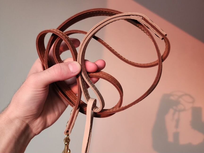 Поводок Hunting Pony рыжий