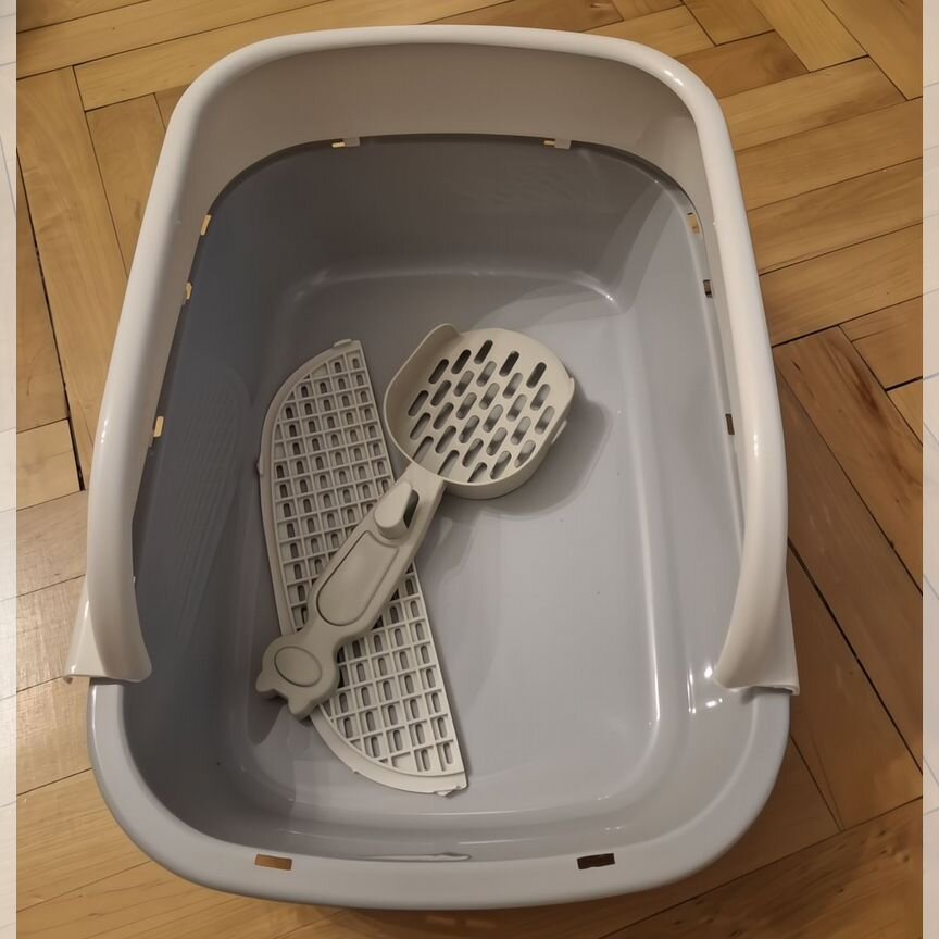 Лоток для кошек с высоким бортом