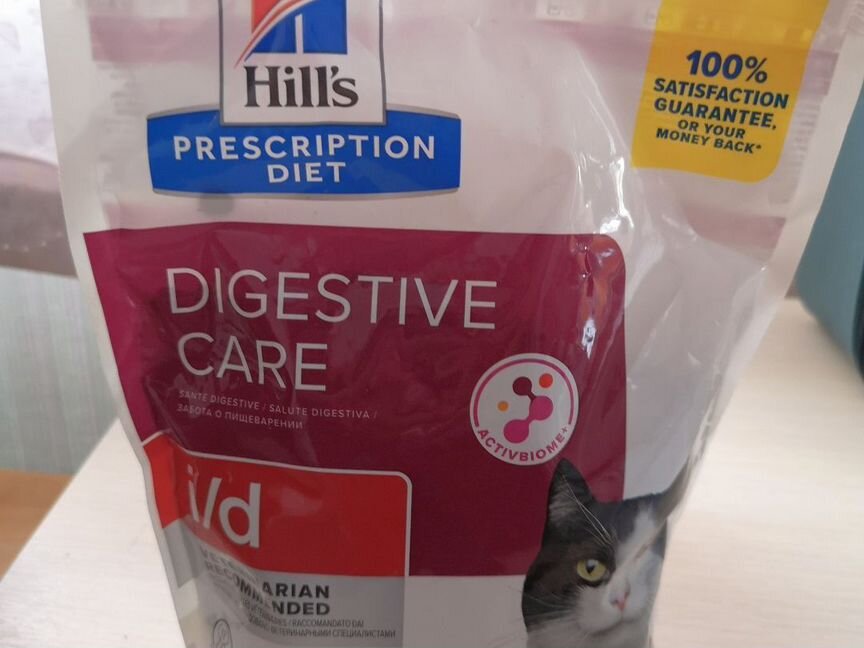 Сухой корм для кошек Hill's i/d 400 гр. До 08.2024