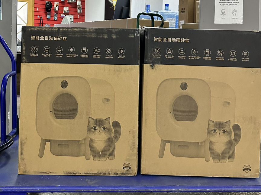 Умный туалет для кошек xiaomi