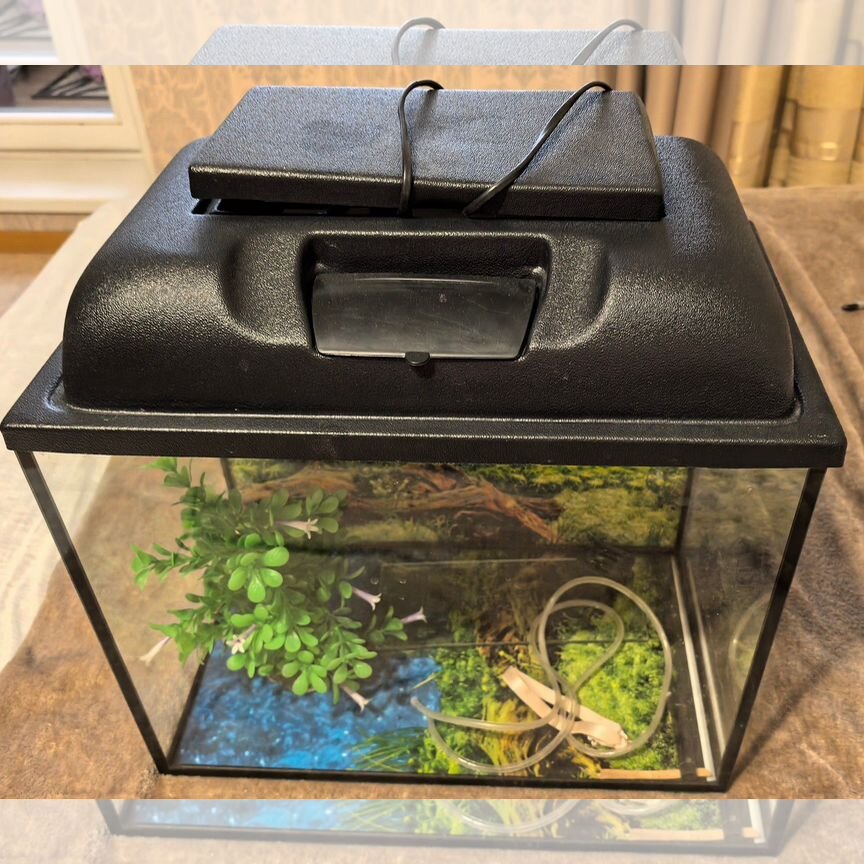 Аквариум с крышкой 35 литров